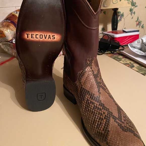 Tecovas | Shoes | Tecovas Boone Original Python Snake Skin Size 25 D ...